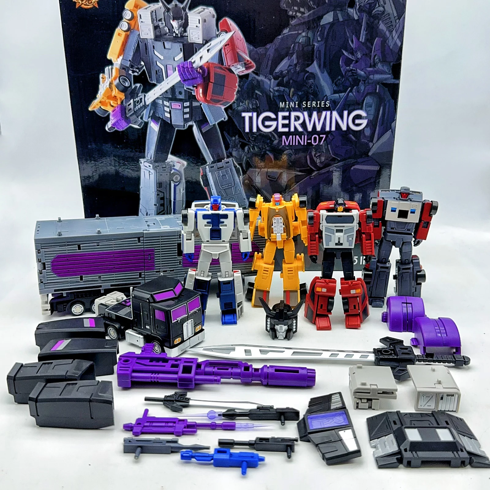 TIGERWING-figuras-de-acci-n-de-Transformers-5-en-1-MH-MINI-07-Mini07 ...