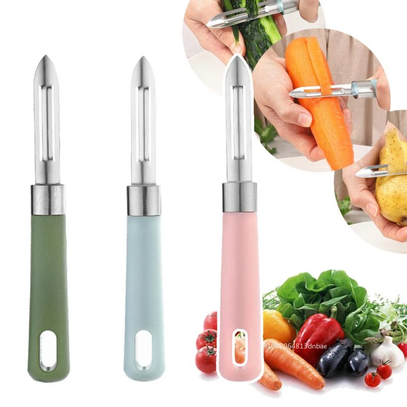 Non-slip-Peelers-Kitchen-Tools-with-Stainless-Steel-Peeling-Fruit-and ...