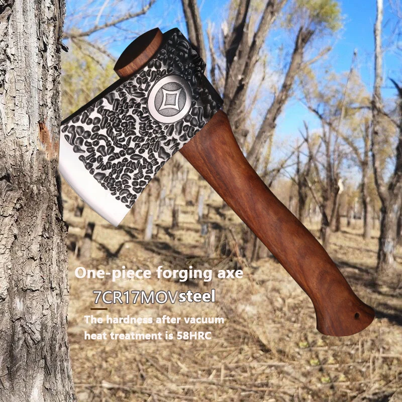 Outdoor-Open-Blade-Manual-Axe-Sharp-Multifunctional-Brick-Chopping-Bone ...