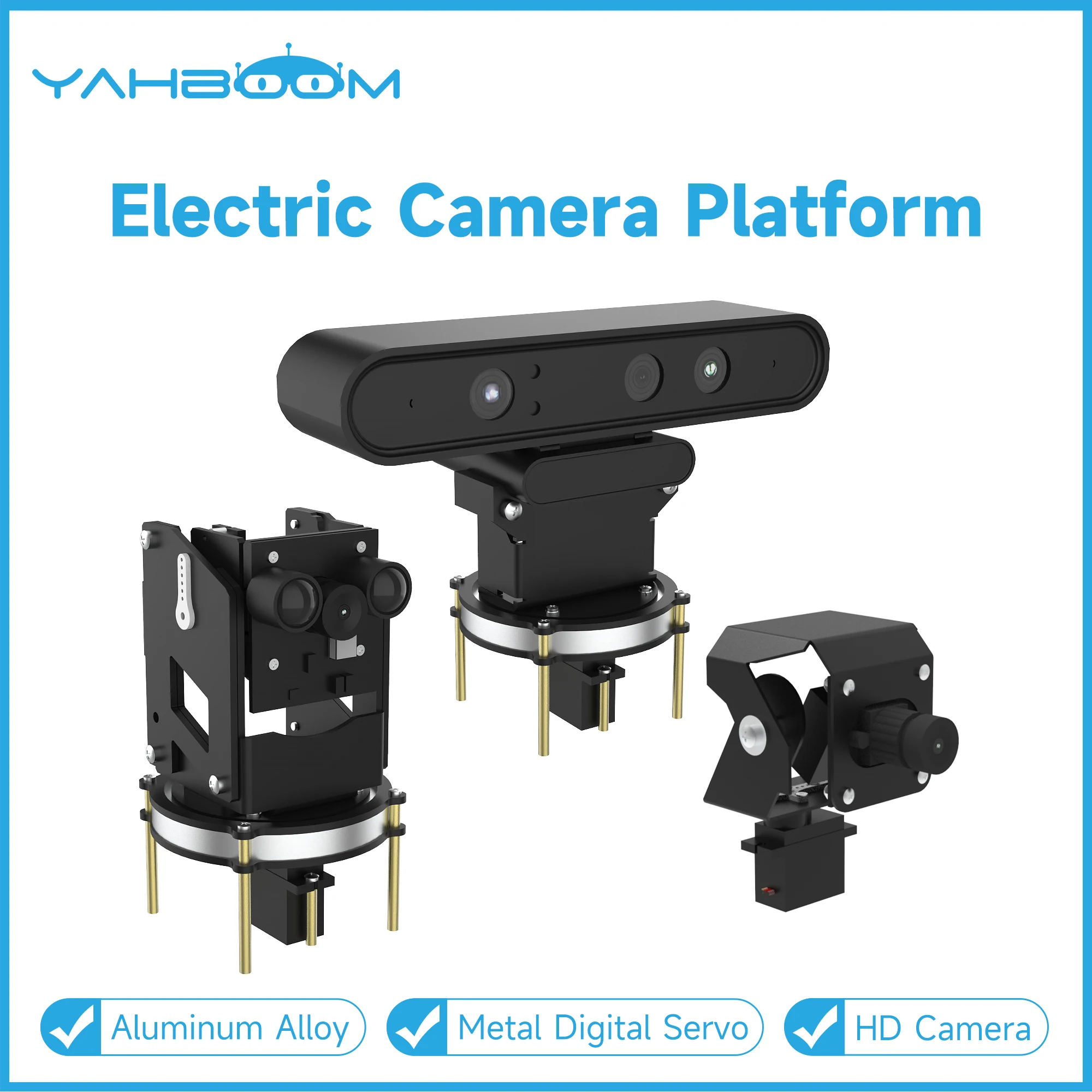 Yahboom-Camera-Platform-with-HD-Camera-RGB-Light-2DOF-PTZ-Tilt-9G-SG90 ...