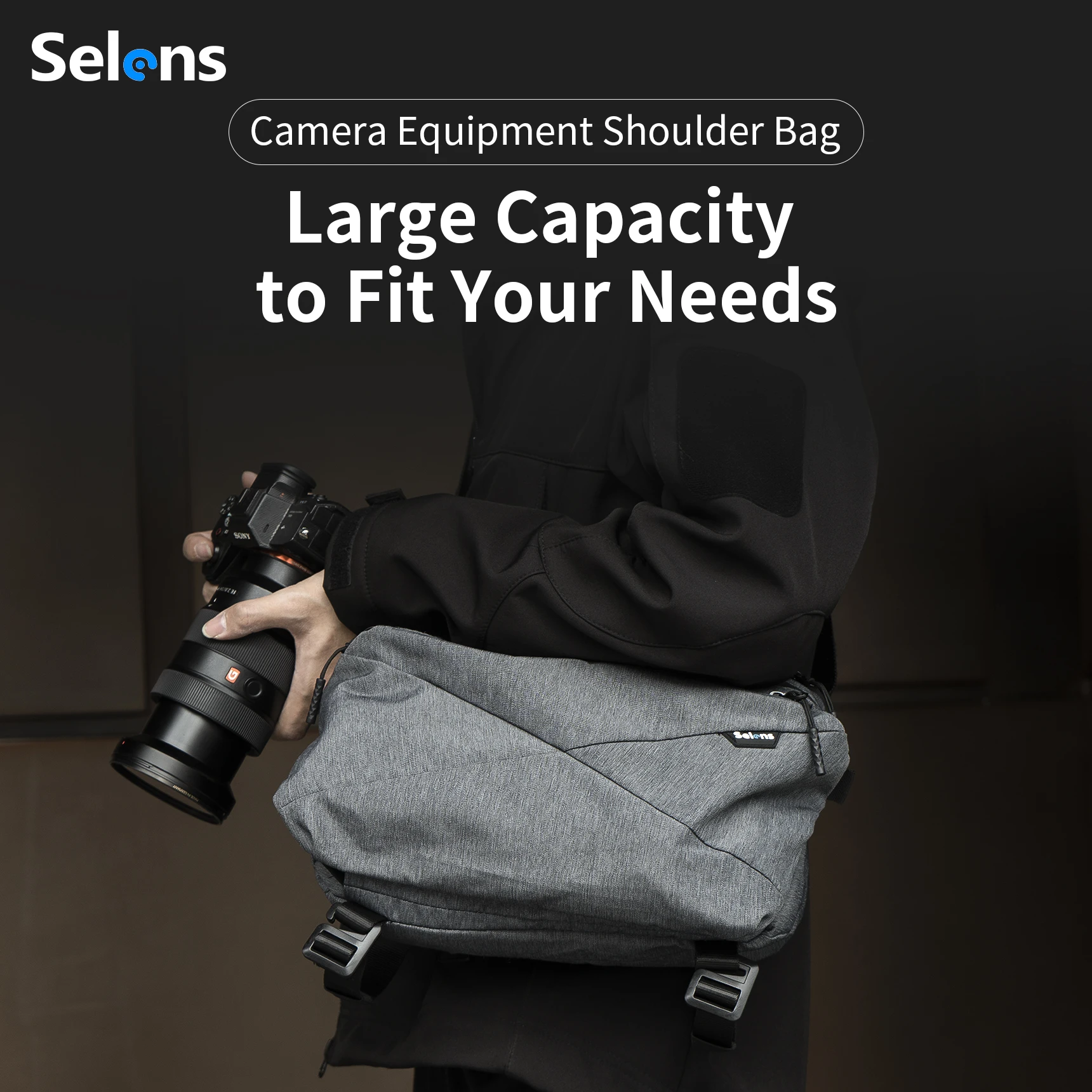 Selens New Multi-functional Camera Equipment Shoulder Bag Photography ...