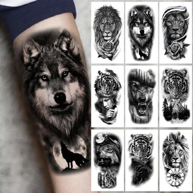 Half Wolf Half Tiger
