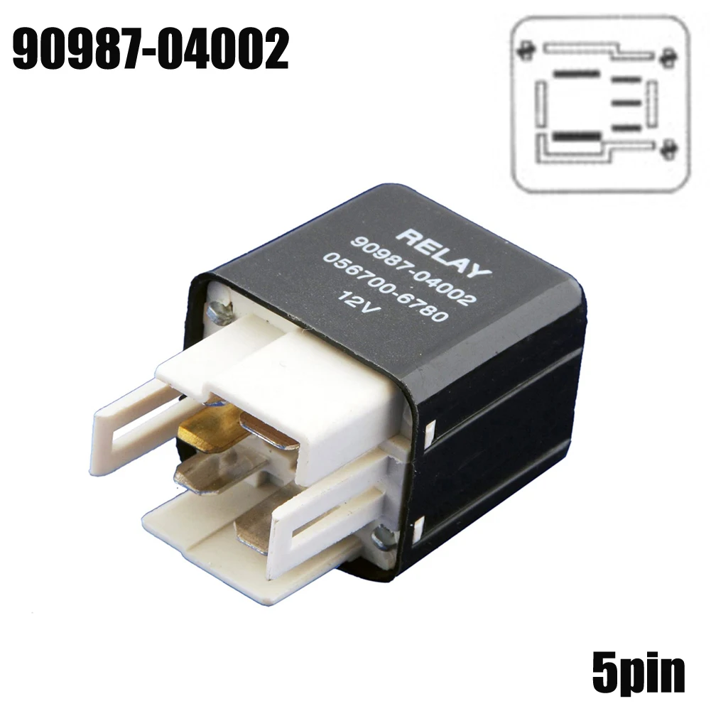 5Pin-Main-Blower-Motor-Relay-90987-04002-12v-056700-6780-For-Toyota-For ...