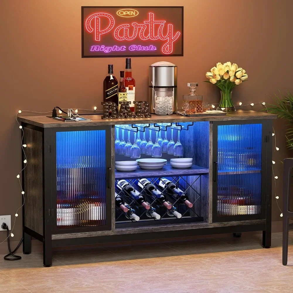 Bar-Cabinet-Wine-Bar-Cabinets-with-Power-Outlet-and-Light-47-Liquor ...