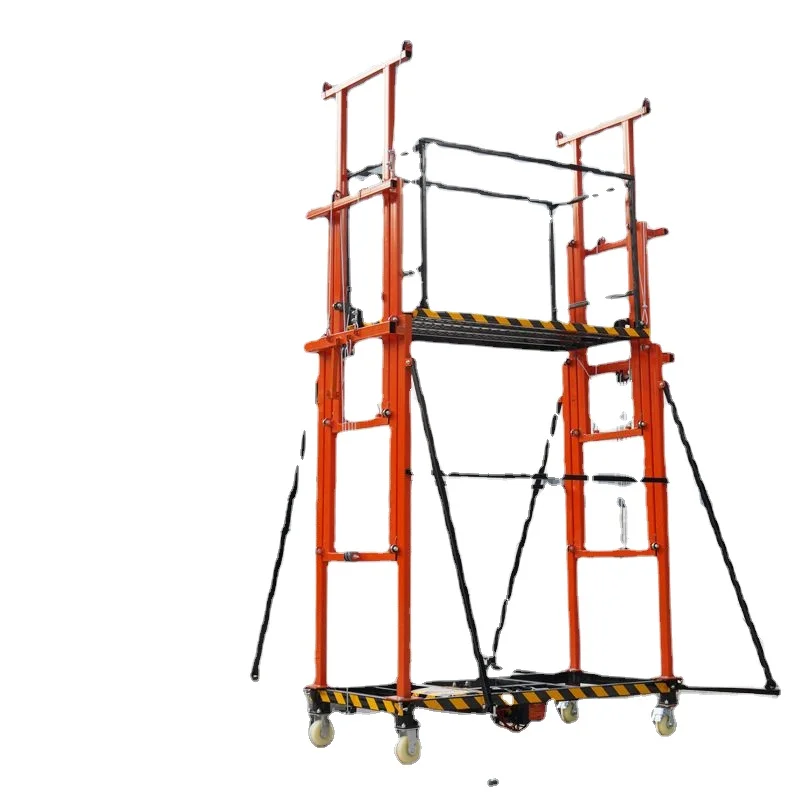 Electric-lifting-scaffold-hand-push-mobile-multi-functional-automatic ...