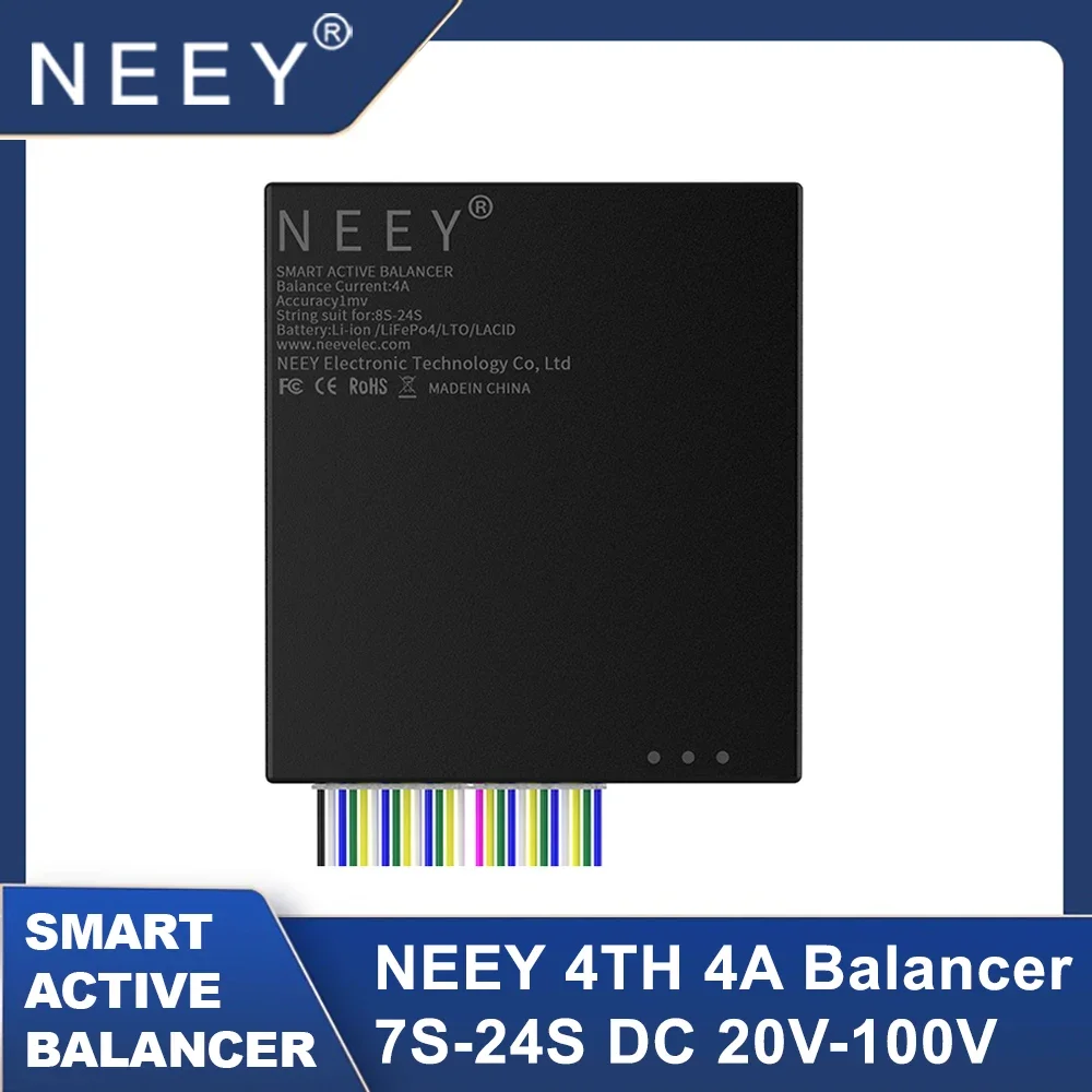 NEEY 24S 4A Smart Active Balancer eBMS 8S 16S 20S Lifepo4 Li-ion ...