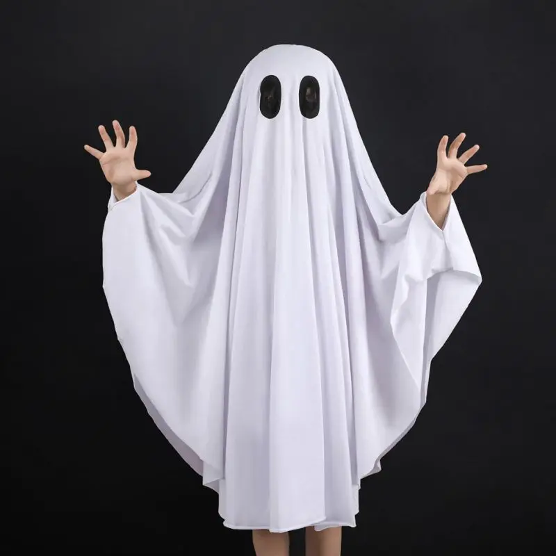 Halloween-Unisex-Ghost-Costume-Boo-Ghost-Trick-or-Treat-Halloween-Ghost ...