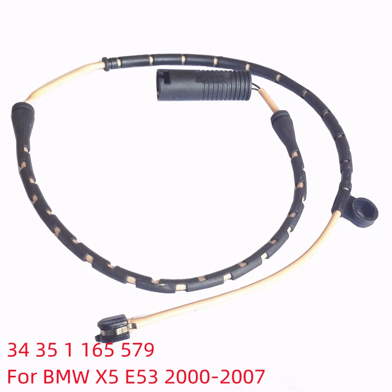 Front Automotive Brake Systems Wear Sensor Alarm Line For BMW X5 E53 ...