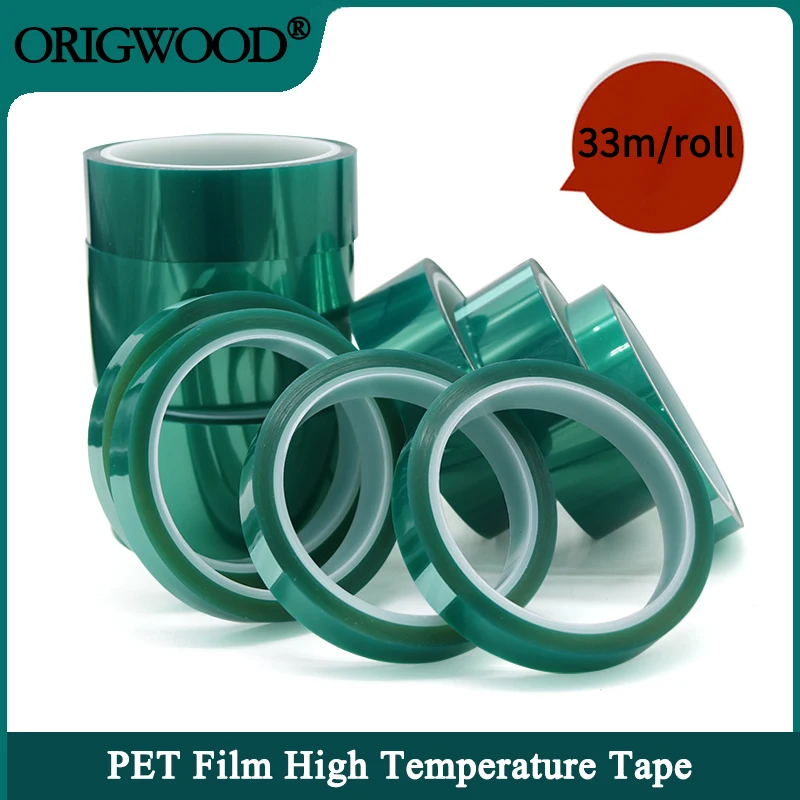 PET-Film-Tape-3mm-100mm-Green-High-Temperature-Heat-Resistant-PCB ...