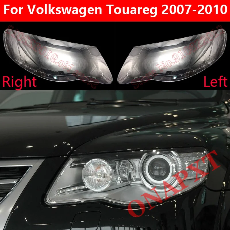 Auto Car For Volkswagen Touareg 2007-2010 Front Headlight Glass ...
