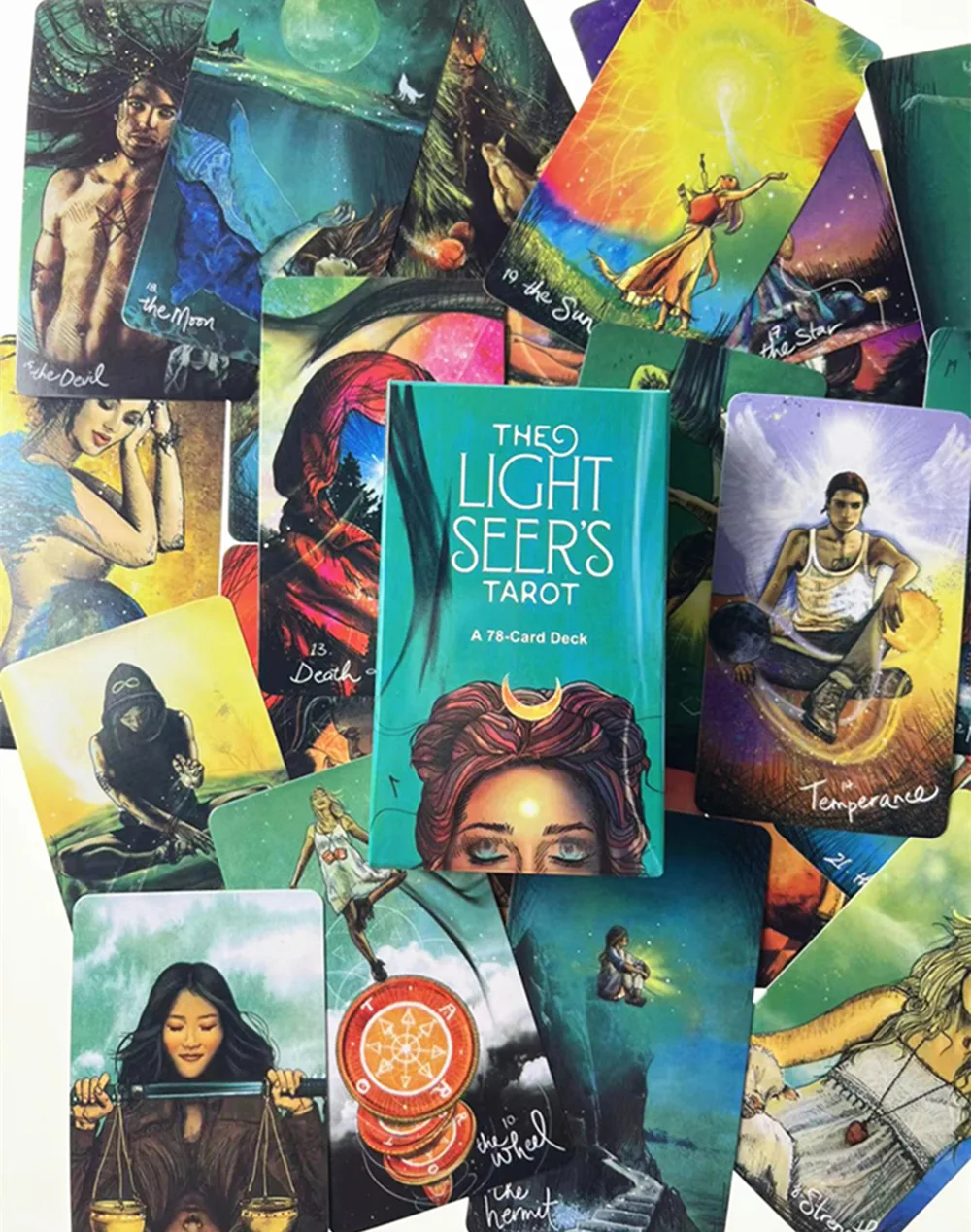 Generic The Light Seers Tarot Desk Card Oracle Divination Game Deck ...