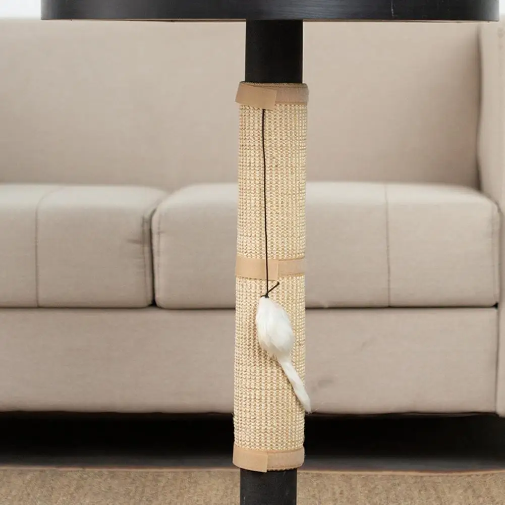 Removable-Cat-Claw-Sharpener-Natural-Sisal-Cat-Scratcher-Pad-with-Mouse ...
