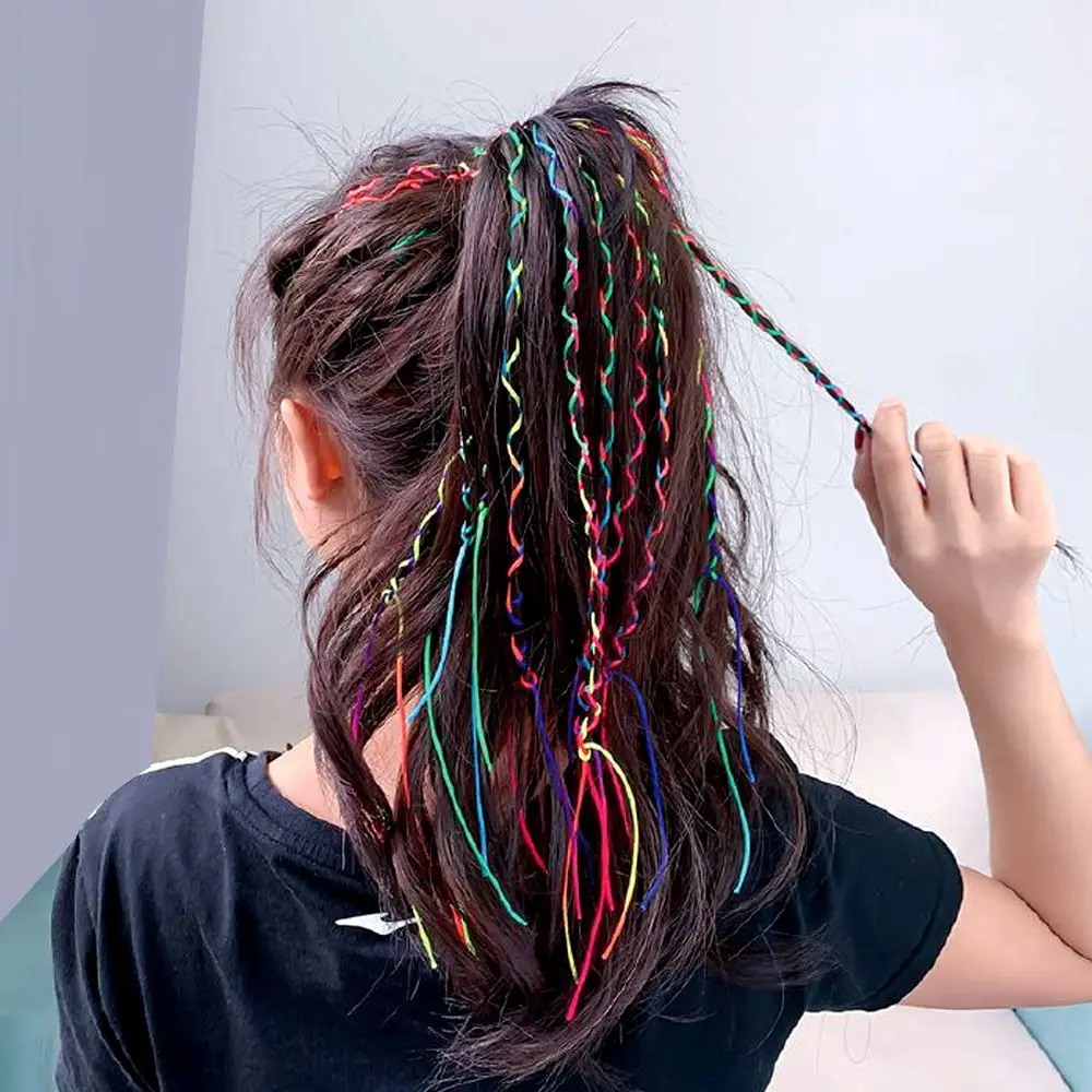 Rainbow Hair Braid