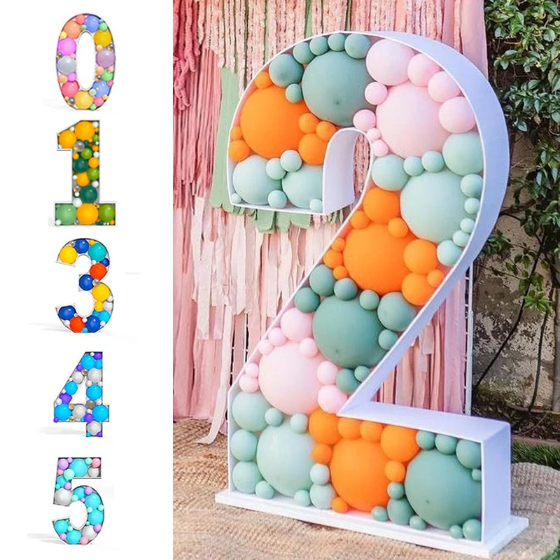 Number One Balloon Mosaic Ubicaciondepersonas cdmx gob mx