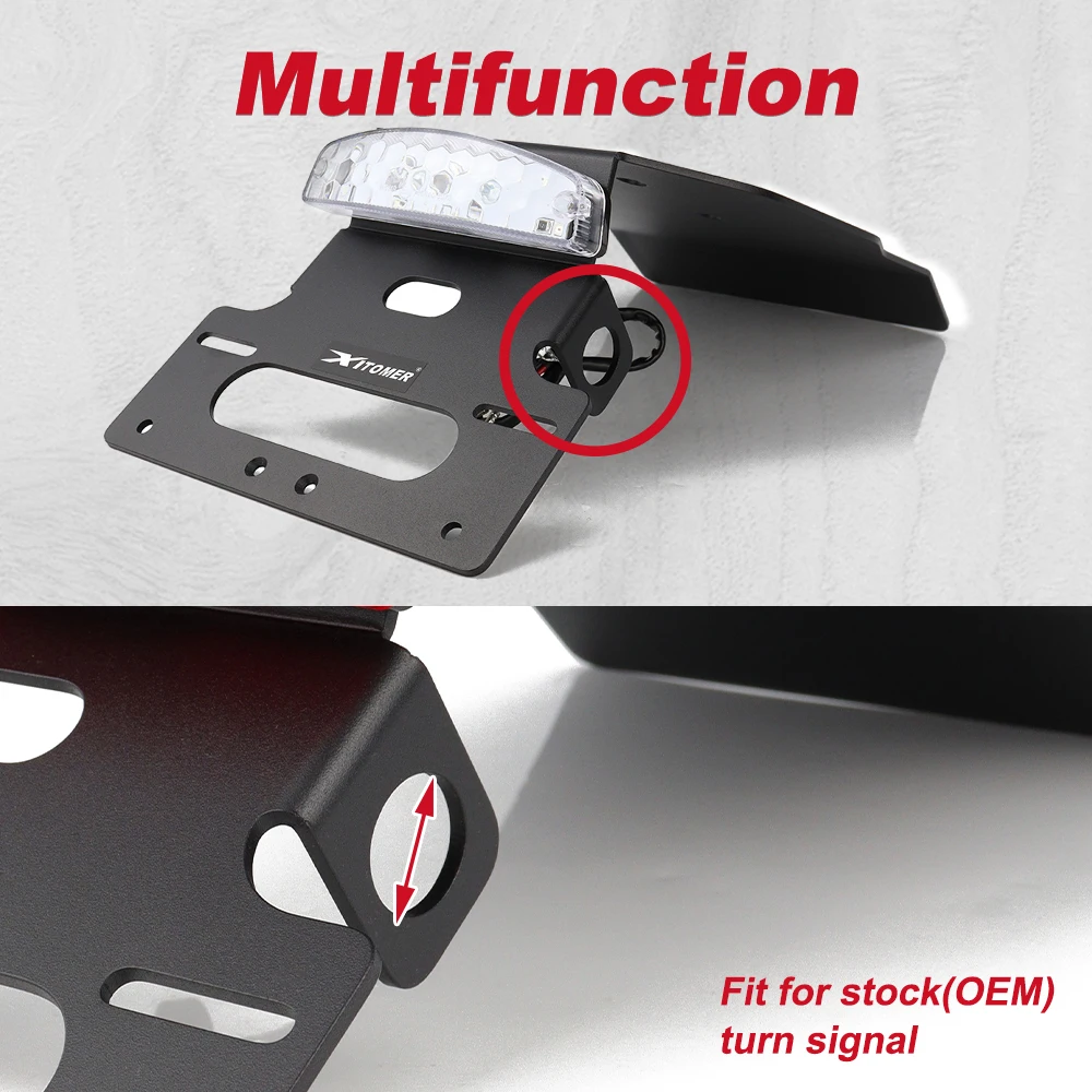 Motorcycle & Scooter Fender Eliminators Boom Vader Fender Eliminator ...