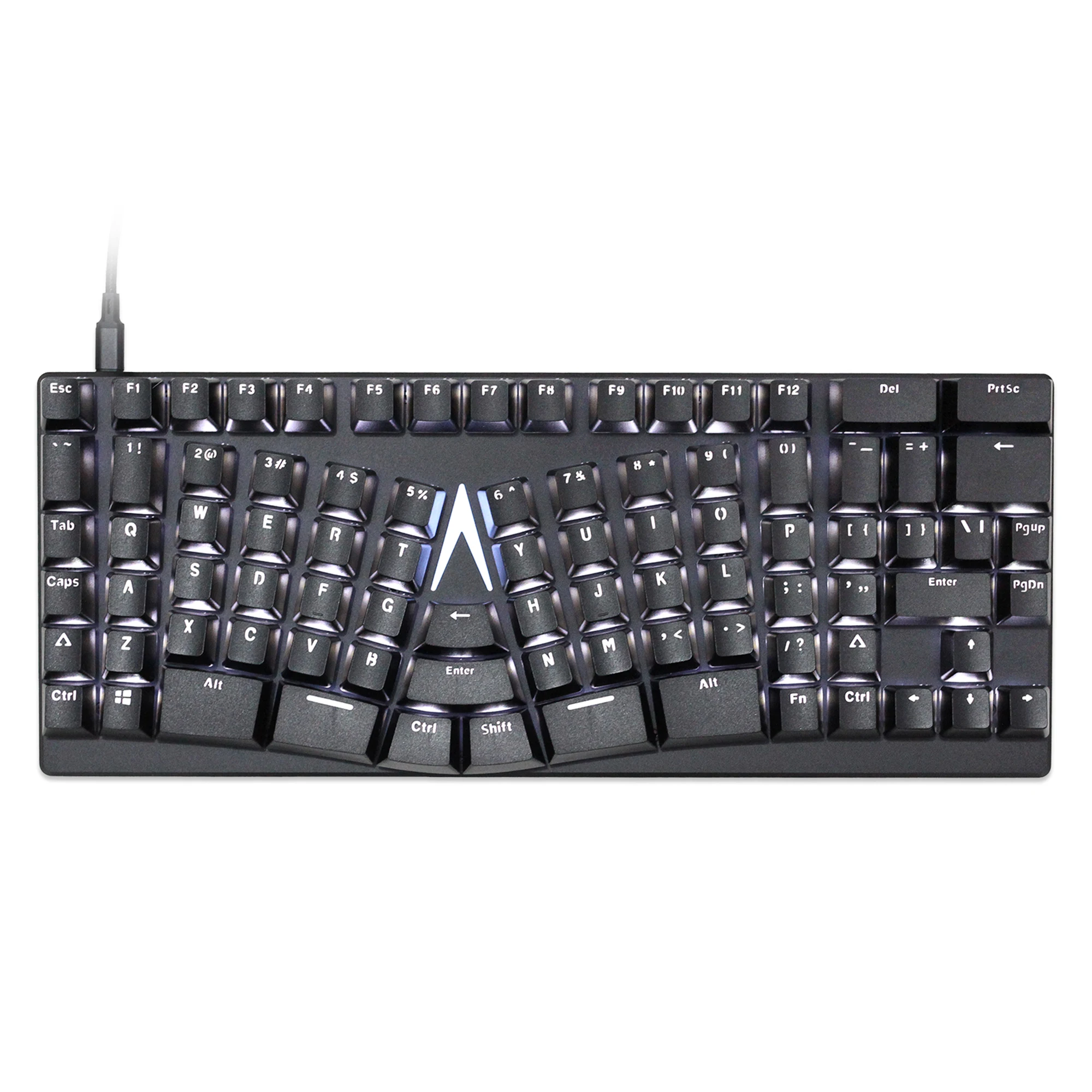 XBOWS-LITE-Ergonomic-Mechanical-Keyboard-PCB-Gateron-Switch-White-LED ...