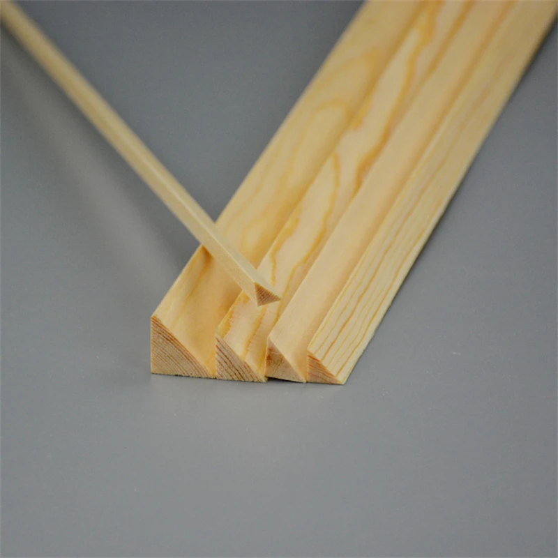 Custom-Natural-Pine-Wood-Board-Strips-Isosceles-Right-Triangle-3x3-4x4 ...