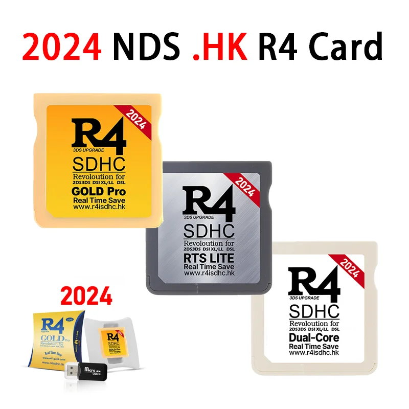 2024-R4-Card-R4i-SDHC-HK-Adapter-NDS-Secure-Digital-Memory-Card-Burning ...