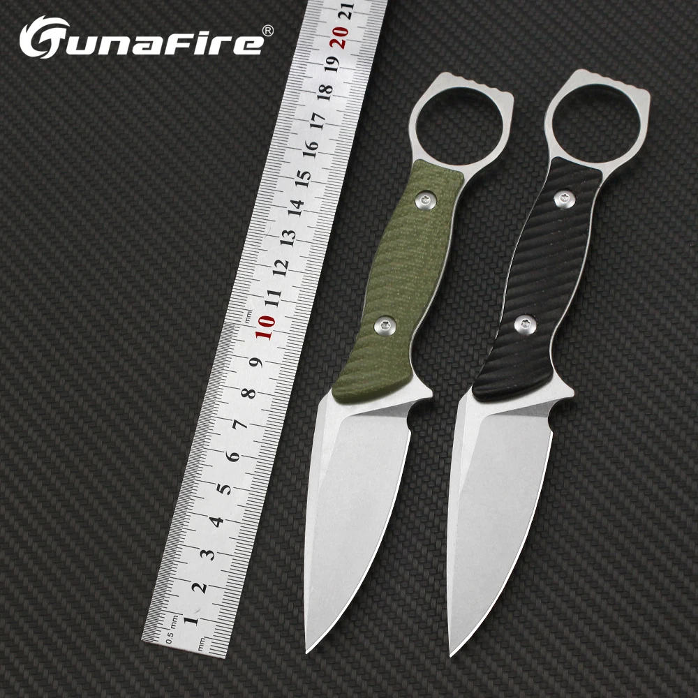 New Small Straight Knife 2025 14C28N Steel Military Tactical Fixed ...