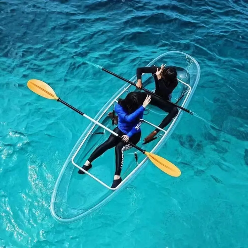 High quality transparent plastic polycarbonate kayak kayak fishing ...