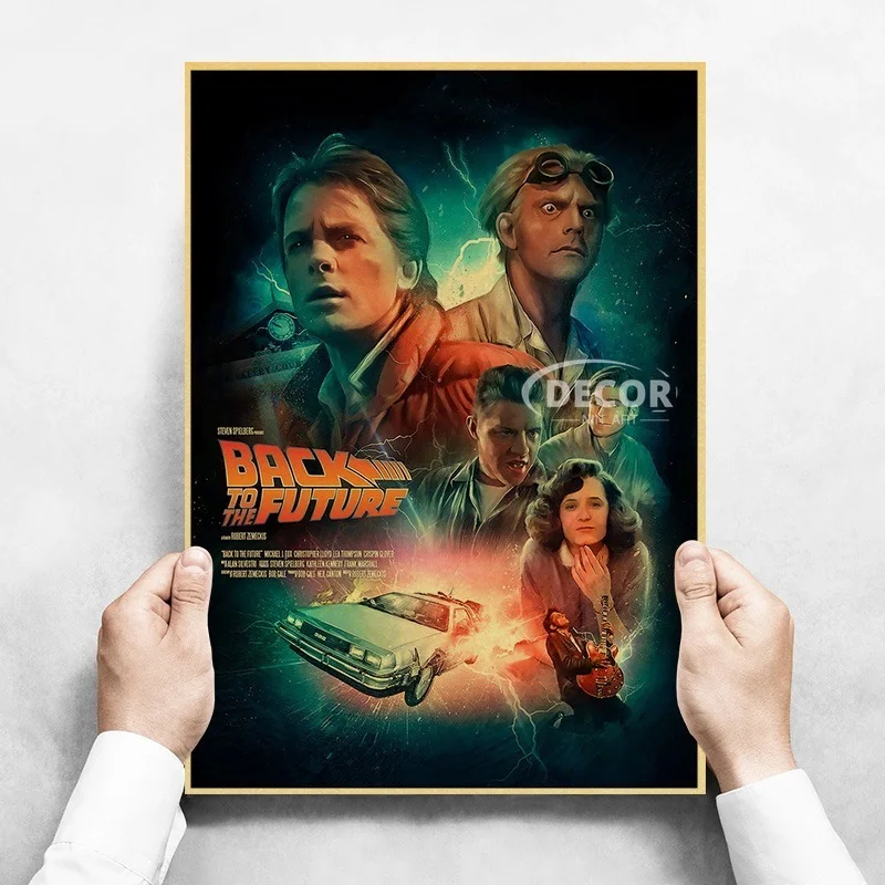 Back To The Future Movie Poster High Resolution