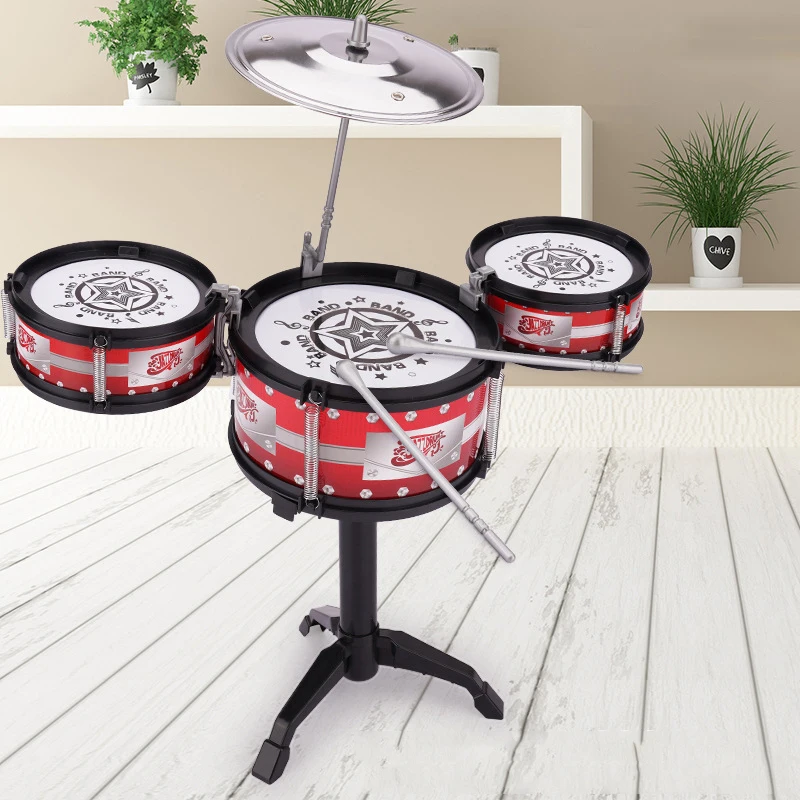 Kids-Mini-Drum-Set-para-Toddler-Drum-Set-Toy-3Drums-Cymbal-Drum-Sticks ...