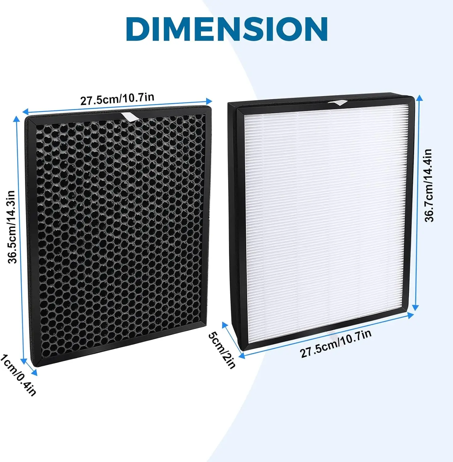 FY2420/FY2422 Replacement Filter For Philips Series Air Purifiers ...