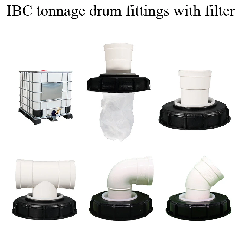 IBC Ton Drum Fittings Plastic Cap 163mm Filter Ton Drum Matching ...