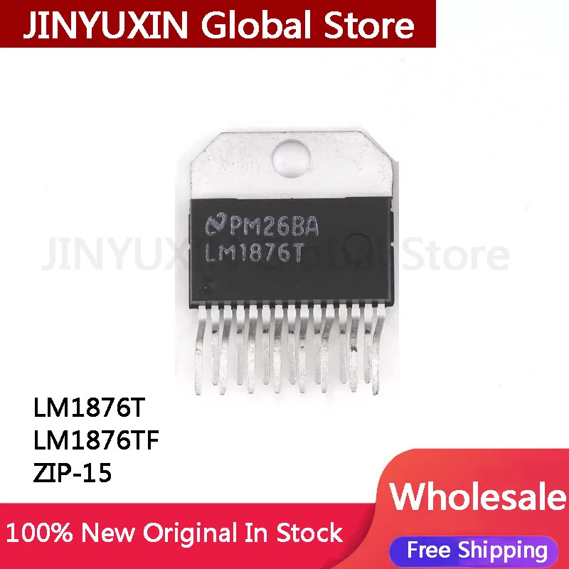 2Pcs-New-Original-LM1876T-LM1876TF-LM1876-Audio-Power-Amplifier-Chip-In ...