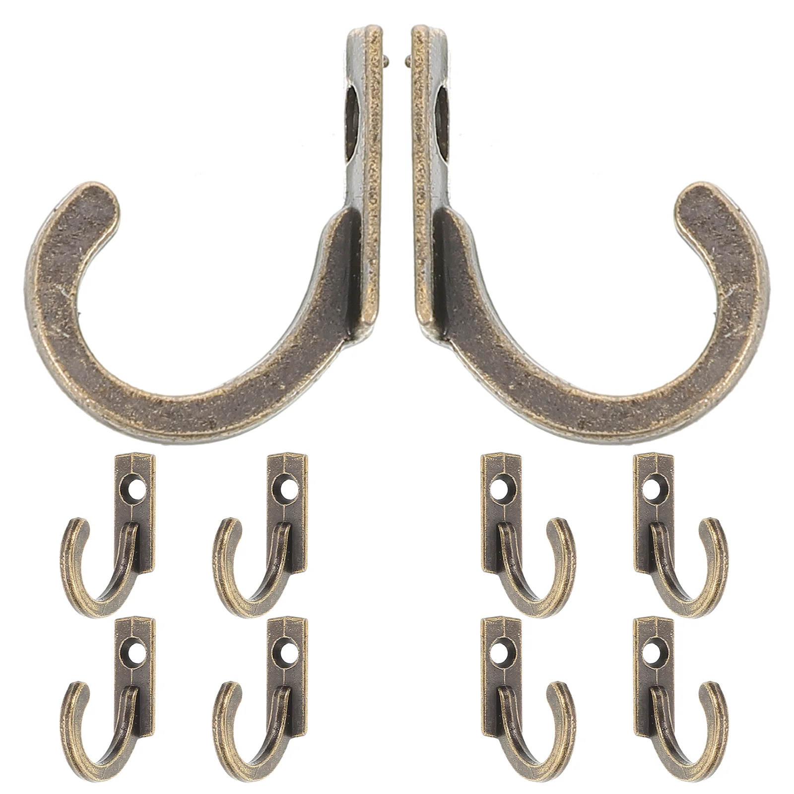 New-Single-Prong-Hook-Mini-Size-Wall-Mounted-Retro-Cloth-Hanger-for ...