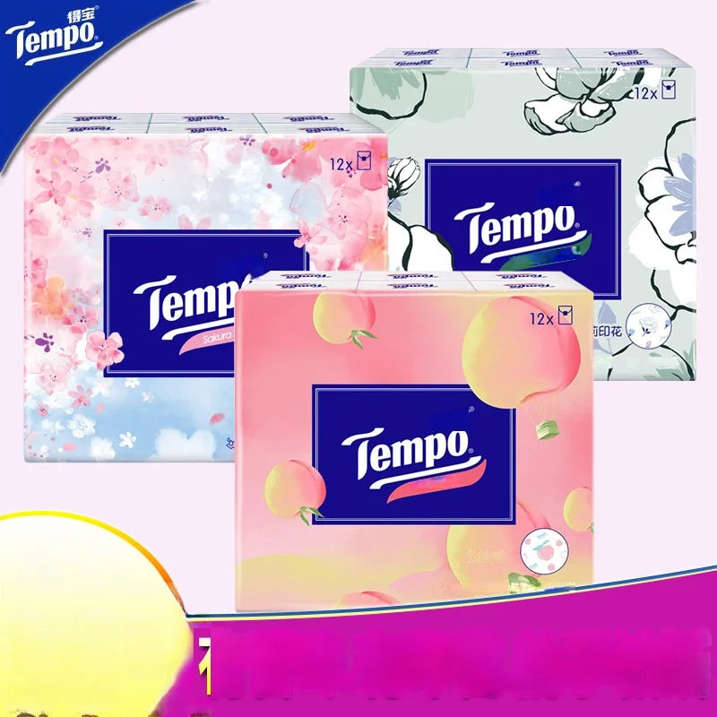 Tempo-Tempo-Cherry-Blossom-Jasmine-Flavor-Print-Tissue-Handkerchief ...