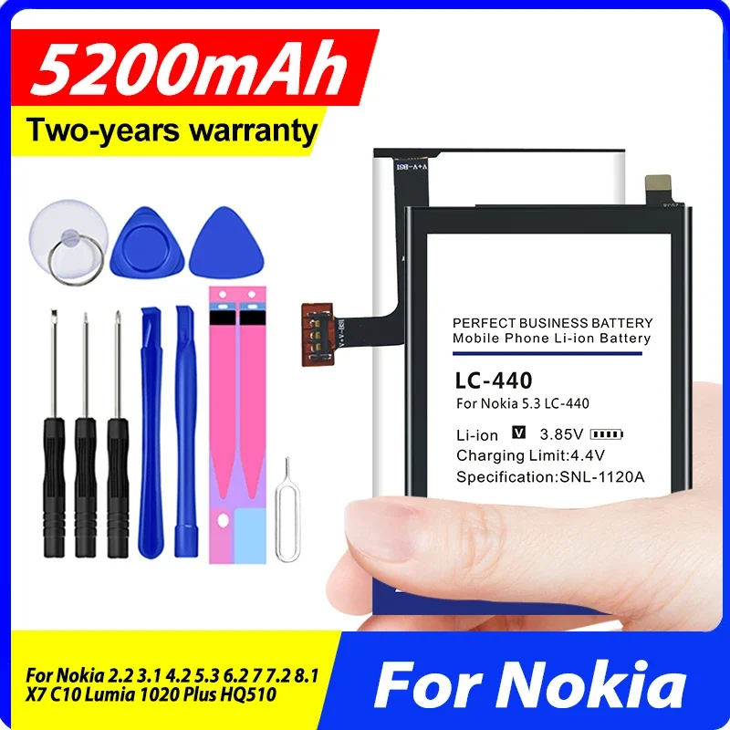 HE362 HE347 BL-29CI WT330 BV-5XW LC-620 WT130 Battery For Nokia 2.2 3.1 ...