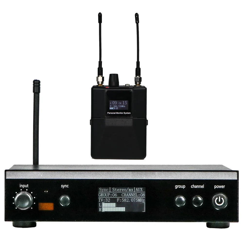 Shure psm300 estéreo sem fio na fase do monitor da orelha pessoal para ...