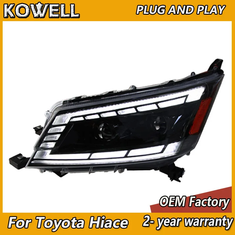 Car-Styling-for-Toyota-Hiace-Head-Light-2019-2022-Hiace-300-Light-DRL ...