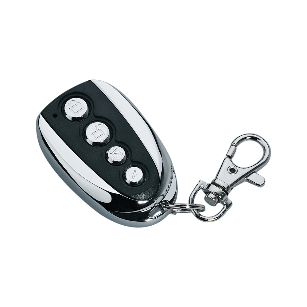 Universal garage door remote control 433MHZ opener Cloning 4 key ABCD ...