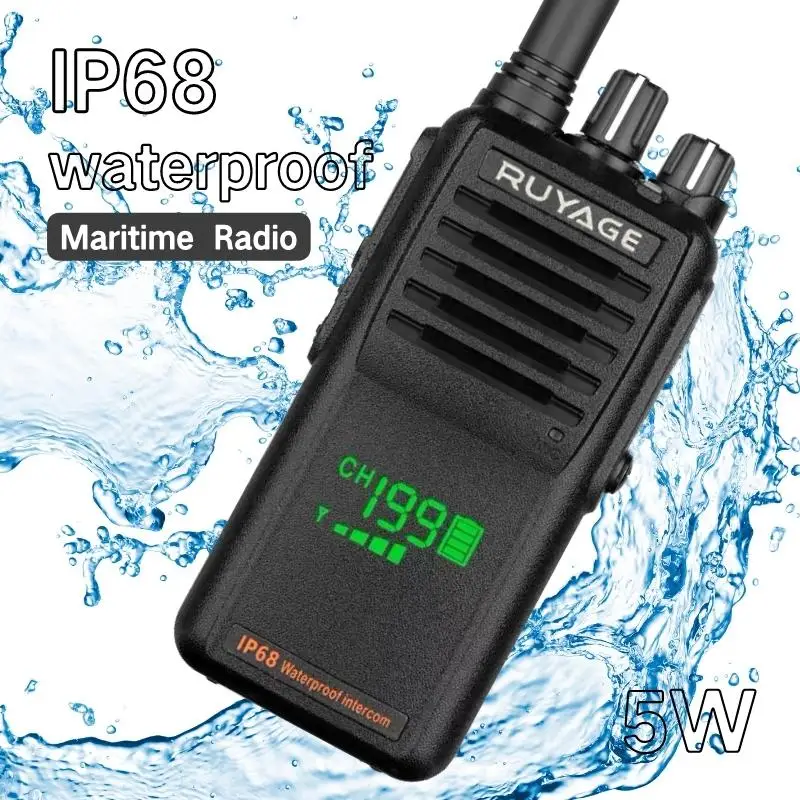 Marine Radio Vhf Waterproof | Long Range Marine Radio | Marin Vhf Radio ...