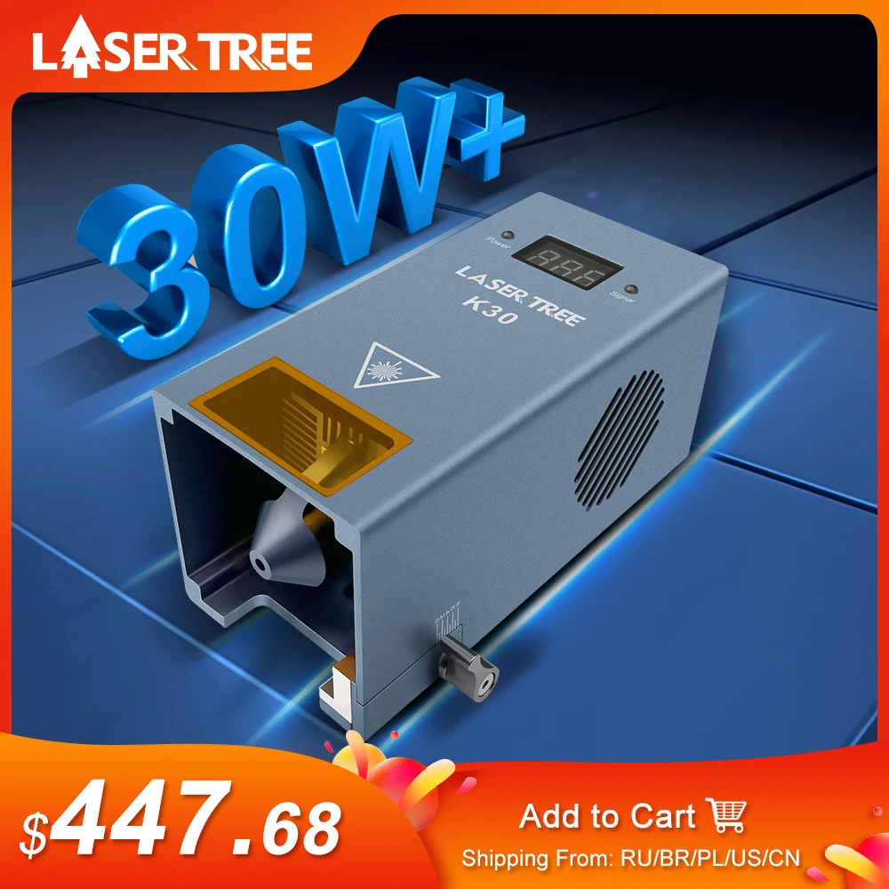 Laser-Boom-30W-Optische-Power-Laser-Module-Met-Air-Assist-6-Diodes ...