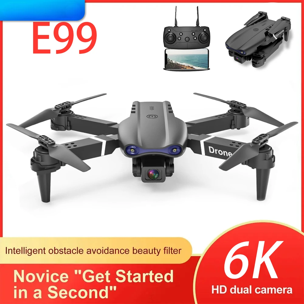 E99-Pro-Drone-Quadcopter-Remote-Control-Handle-Four-Axis-Aircraft-HD-6K ...