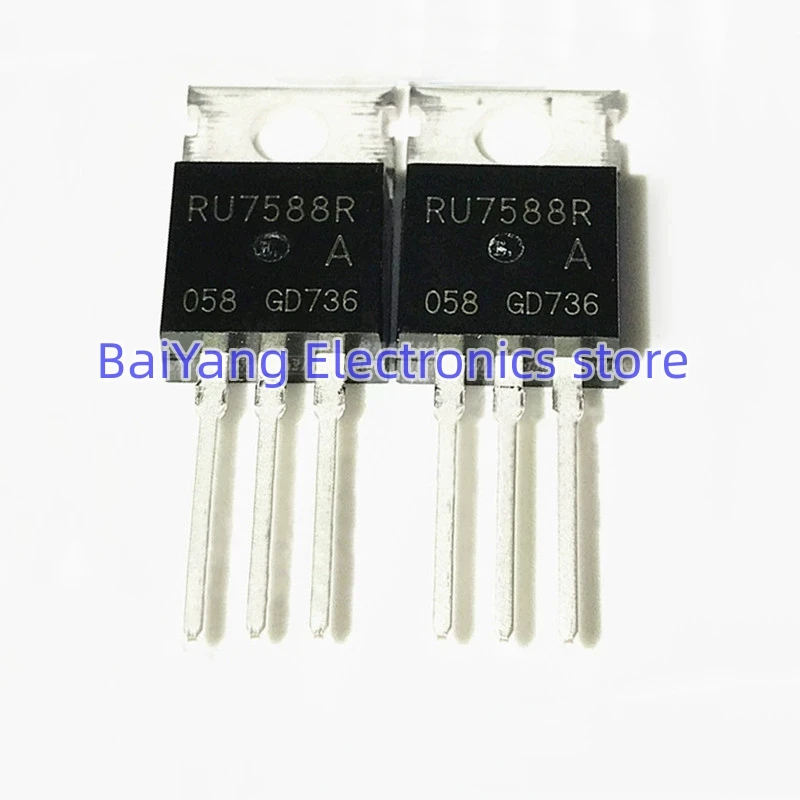 100-New-and-Original-10Pcs-RU7588R-TO-220-MOSFET-Field-Effect ...