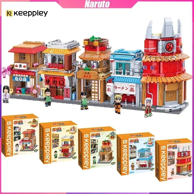 Keeppley-Naruto-Building-Blocks-Movie-Version-Streetscape-Decoration ...