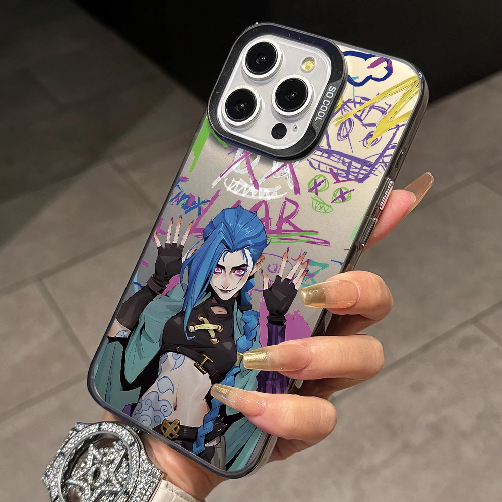 Arcane Jinxes Vi Phone Case - Stylish Hard Cover for Realme C20(C20A ...