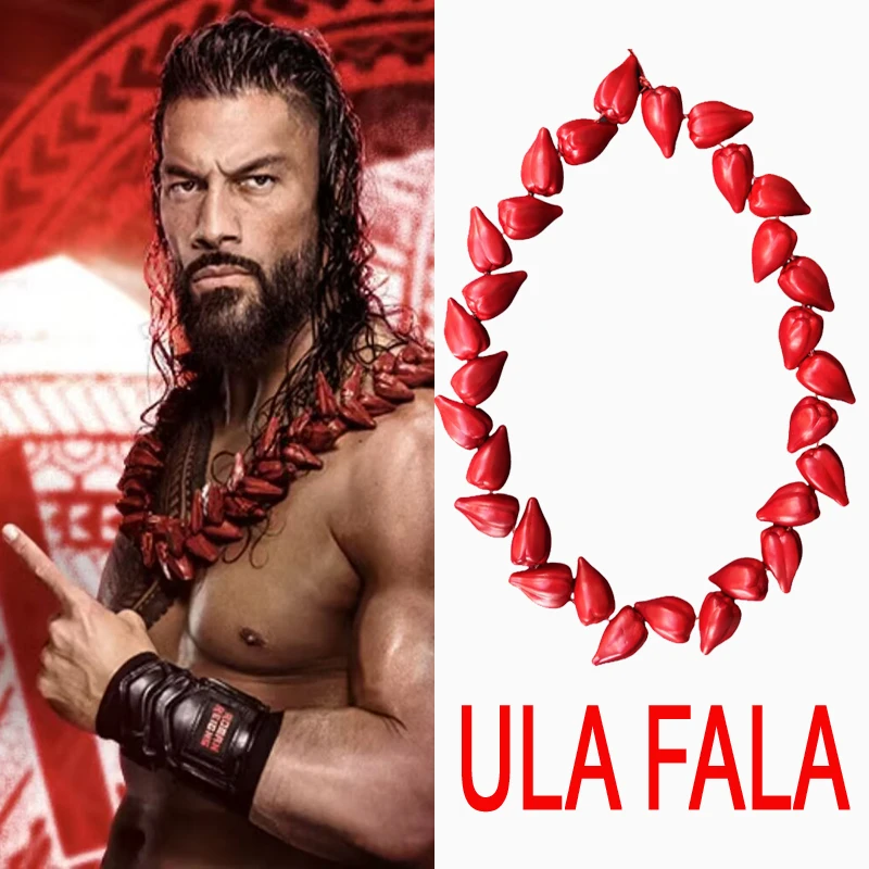Roman Reigns ULA FALA Tribal Chief Samoan OTC ULA FALA Necklace Family ...