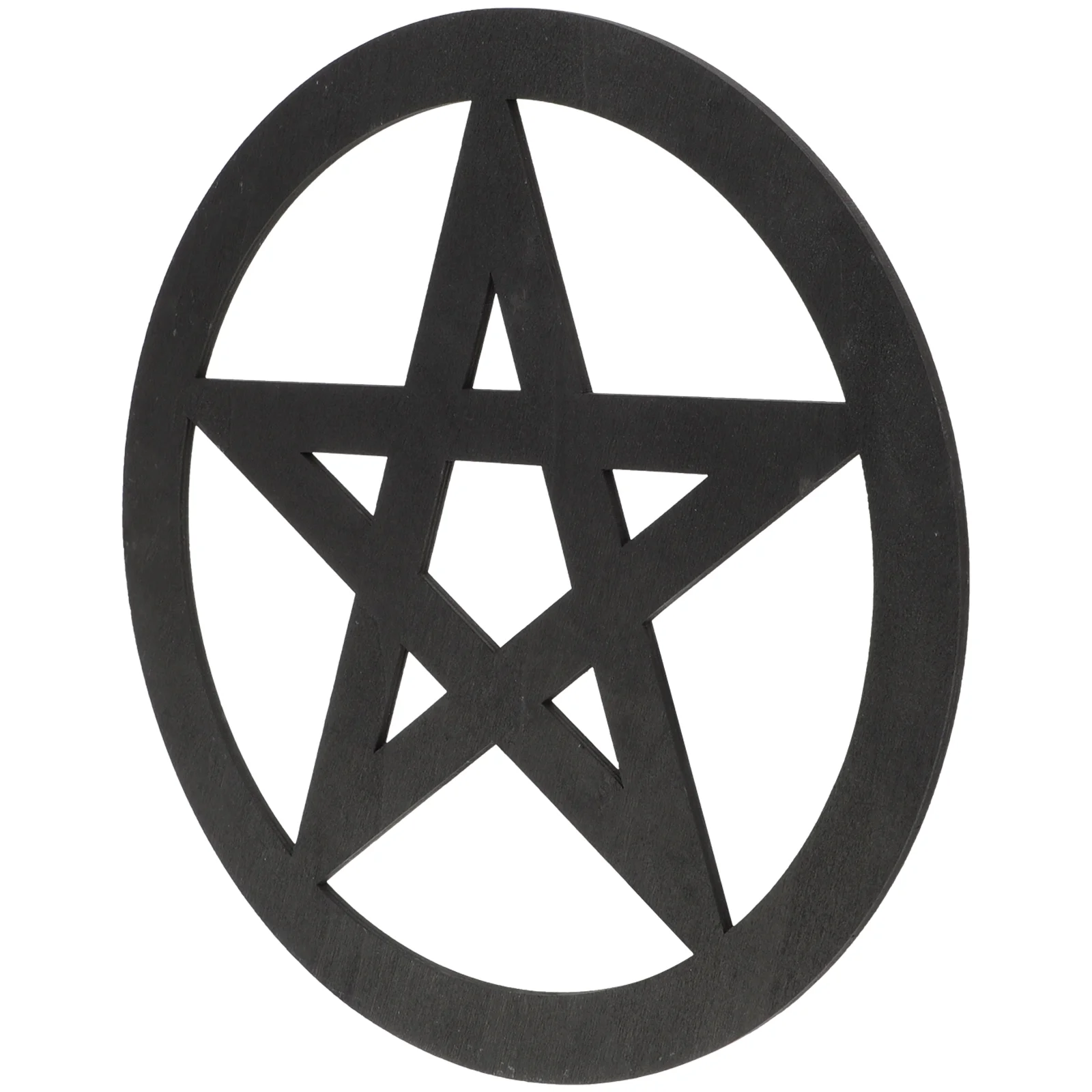 Wooden Pentagram Carving Altar Decor Premium Wood Pentacle Tile ...