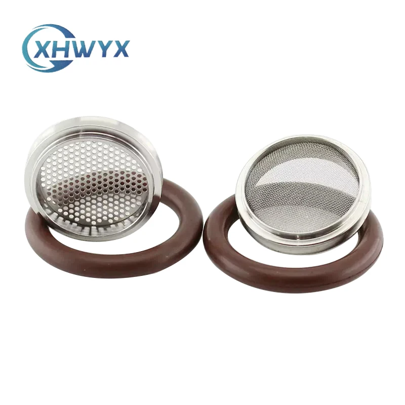 KF16 KF25 KF40 KF50 KF Vacuum Bracket FKM O-Ring Seal Ring With Soft ...