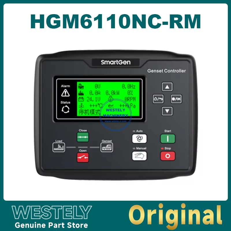 Genuine-HGM6110NC-RM-SmartGen-Diesel-Generator-Set-Controller-Remote ...