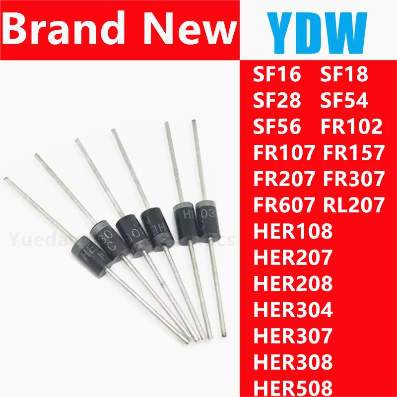 20-piezas-HER108-HER208-HER307-HER308-HER508-SF16-SF56-SF54-FR307-FR607 ...