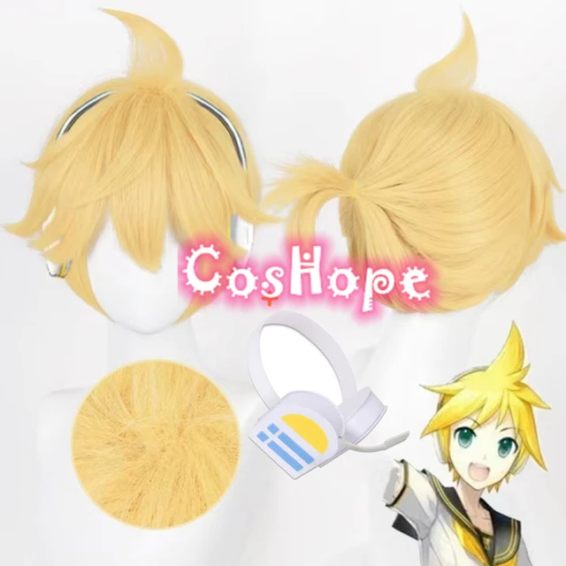 Len Kagamine Cosplay Wig