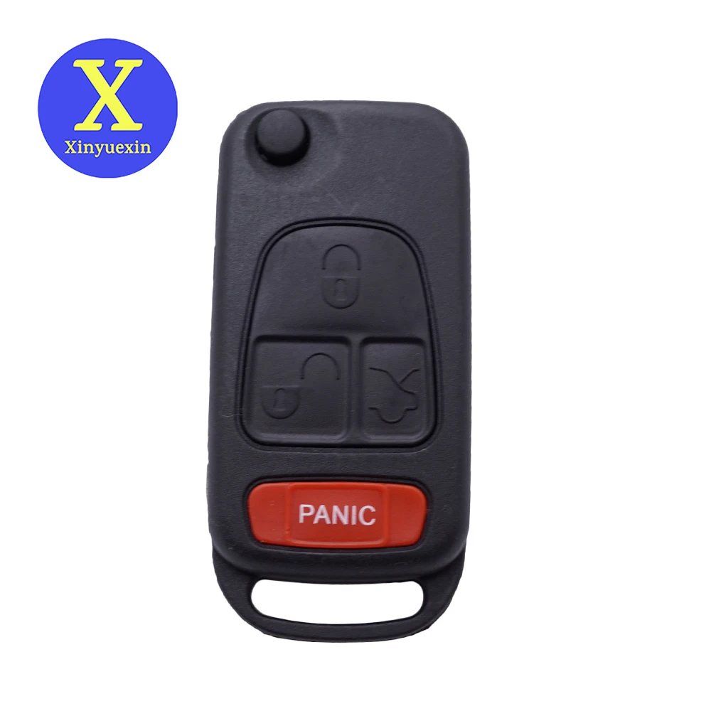 Xinyuexin Remote Car Key Fob Shell Case Replacement for Mercedes Benz C ...