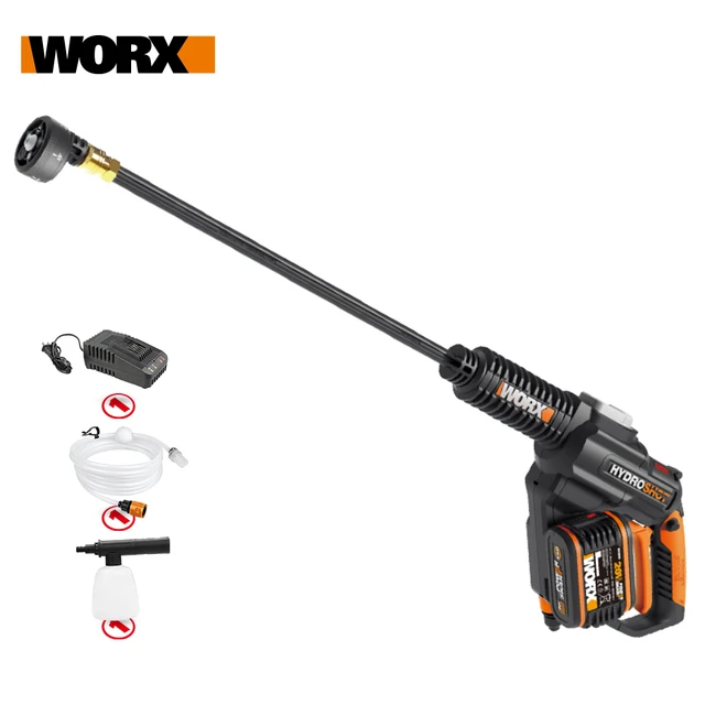 WORX 20V Cordless Pressure Washer Portable Power Hydroshot, 43% OFF