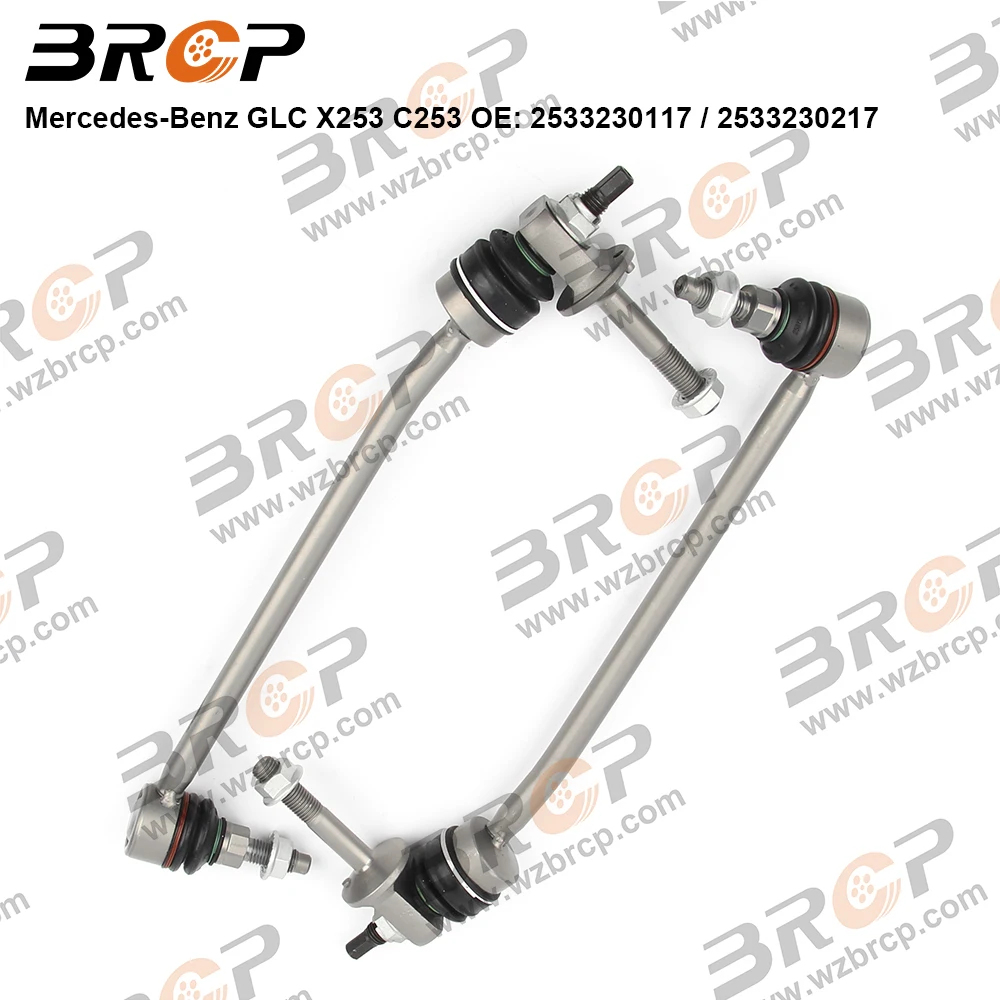 BRCP-Pair-Front-Axle-Sway-Bar-End-Stabilizer-Link-Ball-Joint-For ...